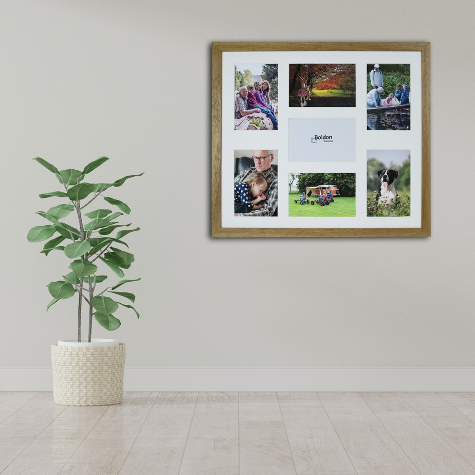 Large Multi Aperture Photo Picture Frame Holds 8/9/10/12/16/20 Photos ...