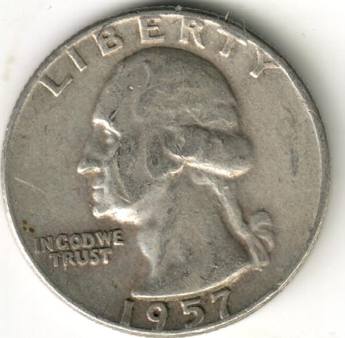 USA - 1957D - Washington ¼ $ - Silver Eagle - #12181RG | eBay
