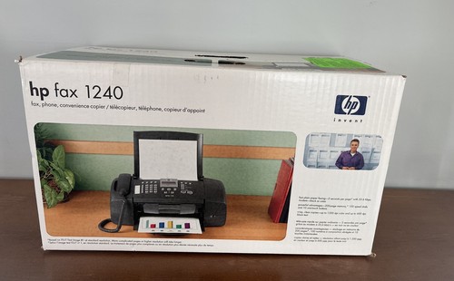 HP Fax 1240 Fax, Phone, Convenience Copy New In Box | eBay