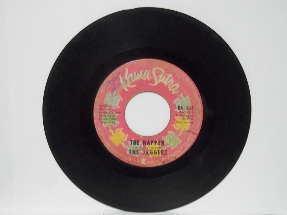 Jaggerz The Rapper / Born Poor 45 Kama Sutra record Jimmie Ross Donnie ...