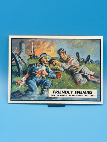 1962 Topps Civil War News #52 Friendly Enemies NM-MT or Better | eBay
