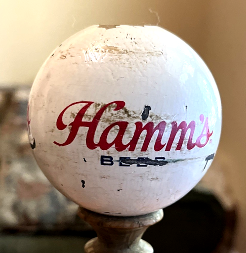 HAMMS Beer Globe Knob Beer Tap Handle | eBay