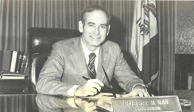 c1970 Governor Robert D. Ray of Iowa - Republican Politician Postcard ...
