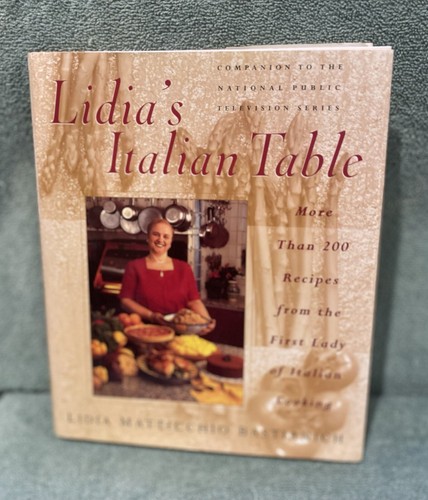 Pre Owned Vintage First Edition Lidia’s Italian Table Hardcover Book ...
