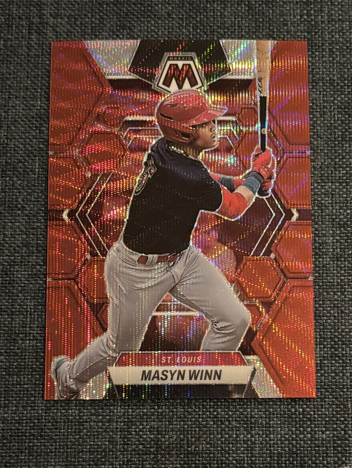 2023 Panini Chronicles #21 Masyn Winn Mosaic Red Wave /199 | eBay