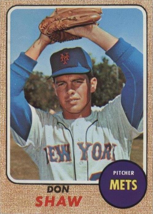1968 Topps - High # Don Shaw #521 for sale online | eBay