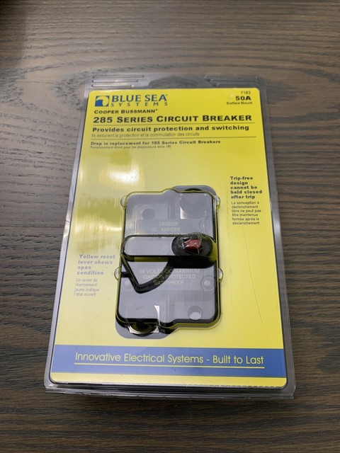Blue Sea Systems 7183 Circuit Breaker 285 SFCMT 50a for sale online | eBay