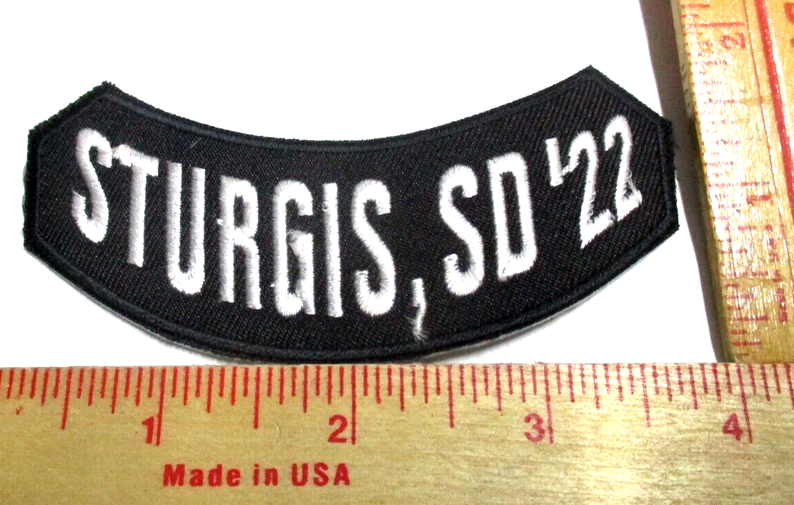 2022 Sturgis patch 82nd motorcycle rally collectible biker vest ...