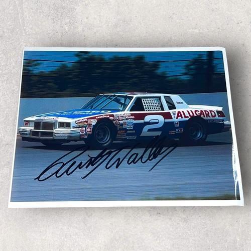 Rusty Wallace signed ALUGARD #2 PONTIAC VINTAGE 8x10 NASCAR WINSTON CUP ...