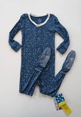 Kickee Pants Twilight Shooting Stars footies, size 3T. NWT. | eBay