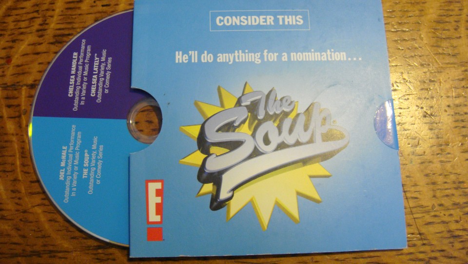 CHELSEA LATELY & THE SOUP EMMY DVD handler 2EPISODE Jay-J Joe Francis ...