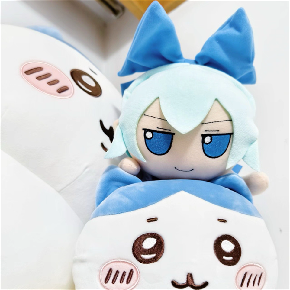 Anime Touhou Project Cirno 30cm Cartoon Plush Doll Hug Pillow Stuffed ...
