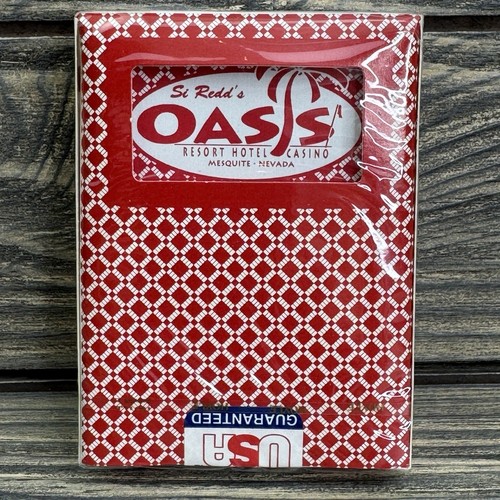 Vintage Si Redd’s Oasis Resort Casino Hoyle Professional Playing Cards ...