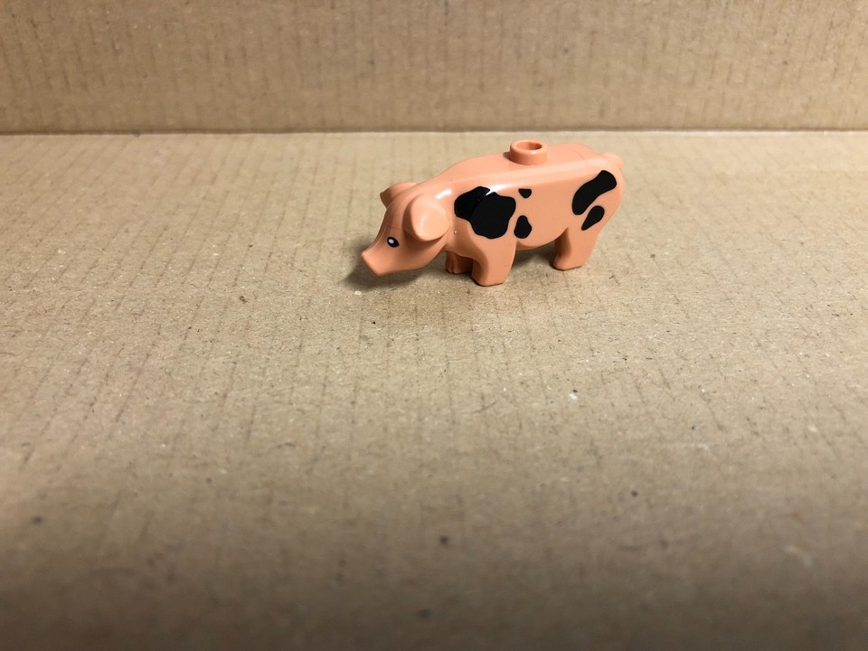 NEW Lego Farm Animal - Cow Pig Chicken Horse Rabbit Bunny Longhorn ...