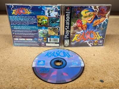 Rascal - Sony PlayStation 1 PS1 PSone - CIB Complete Registration Card ...