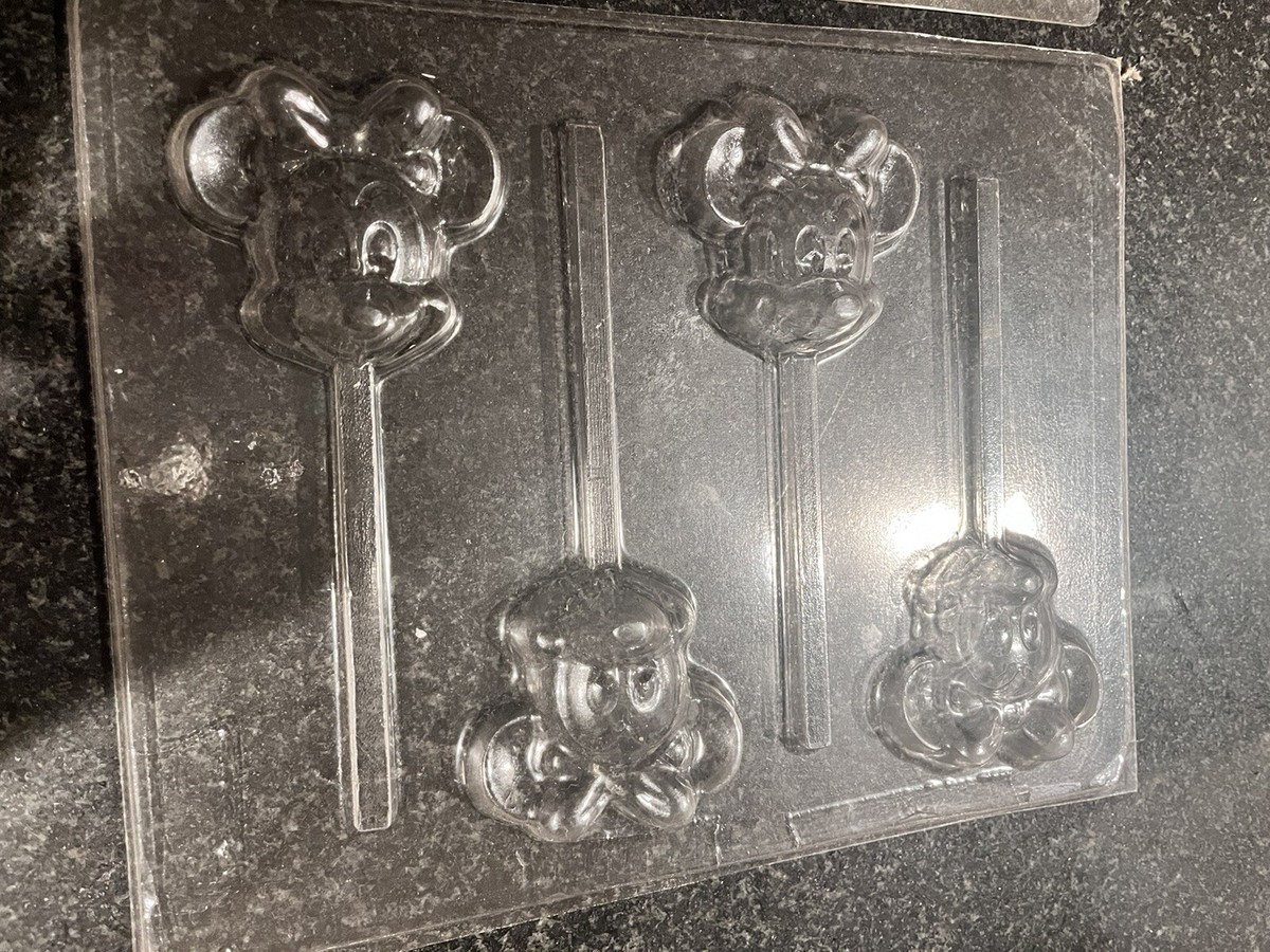 Minnie Mouse Chocolate Lollipop Molds