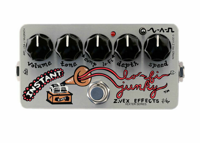 ZVEX Instant Lo-Fi Loop Junky Hand Painted Pedal for sale online | eBay