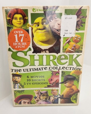 Shrek: The Ultimate Collection (DVD Set) 6 Movies, 10 shorts, 5 TV ...