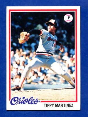1978 TOPPS #393 TIPPY MARTINEZ VGEX | eBay