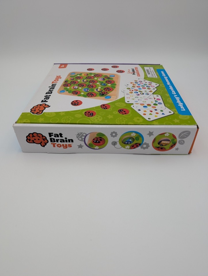 Fat Brain Toys- Ladybug’s Garden Memory Game - Wooden | eBay