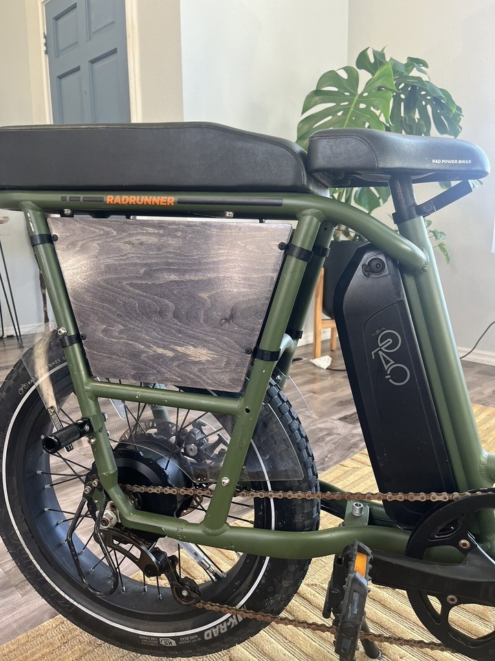 radrunner E-bike Wood Panel accessories Rad Power Bikes E-bike ...