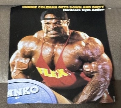 Ronnie Coleman Mr. Olympia TBar Row Bodybuilding Photo Clipping | eBay