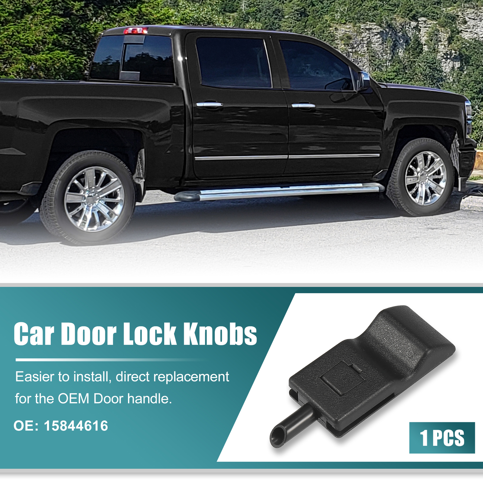 Car Front or Rear Interior Door Lock Knob Pull Pins 15844616 for ...