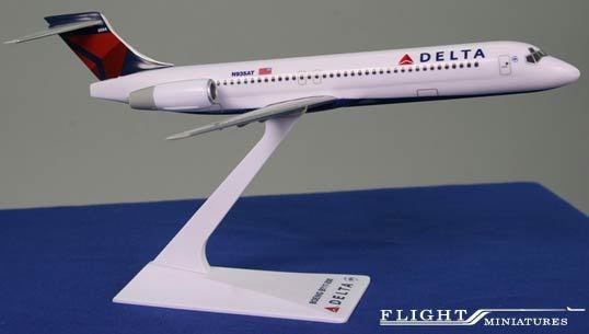 Flight Miniatures Delta Airlines Boeing 717-200 1/200 Scale Model ...