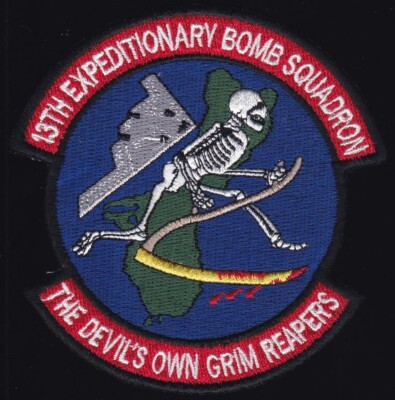 USAF 13th Expeditionary Bomb Squadron B-2 Guam Patch KP-7 | eBay