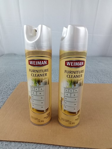 2x Weiman Furniture Cleaner Spray 12 oz Size Brand New DISCONTINUED | eBay