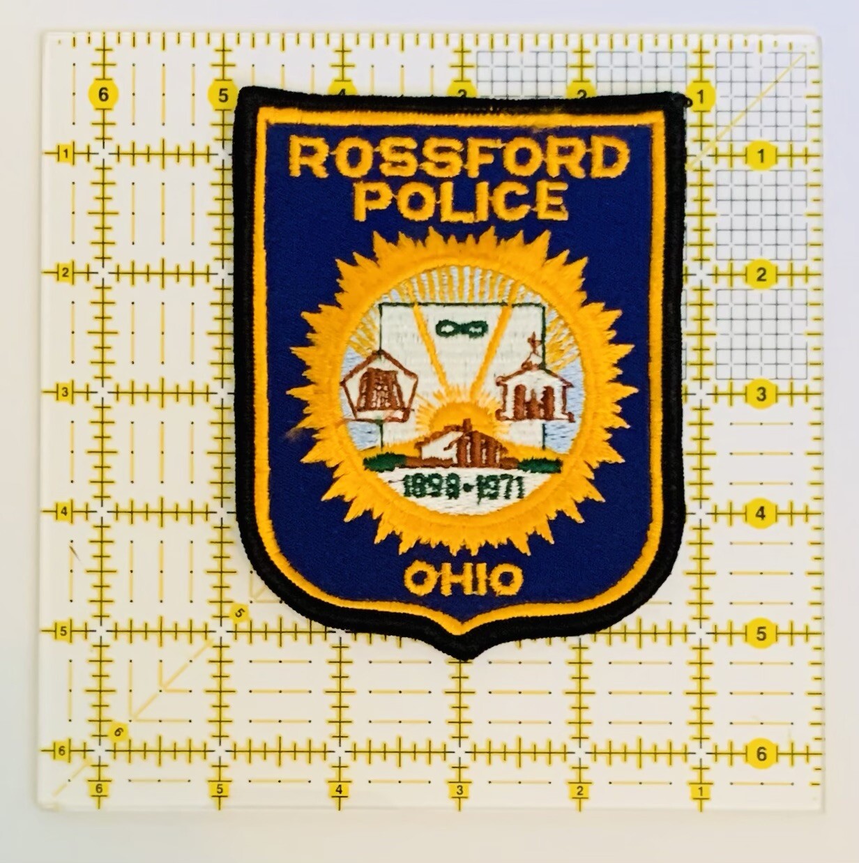 Rossford Ohio Police Iron On Patch Embroidered | eBay