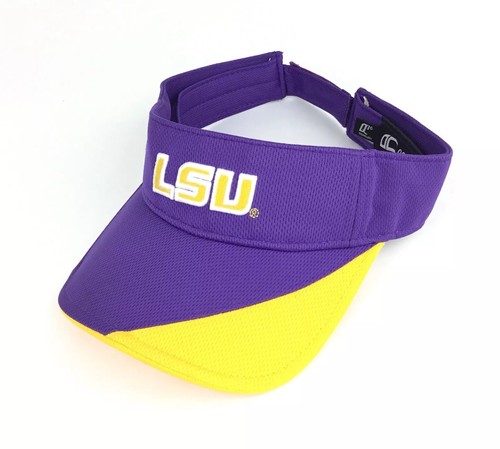 Louisiana State University LSU Tigers Sun Visor Hat Cap Adj Adult ...