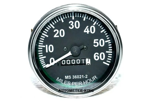 Willys M Series Jeeps, MB, GPW, CJ2A, CJ3A , CJ3B Speedometer -1947 -55 ...