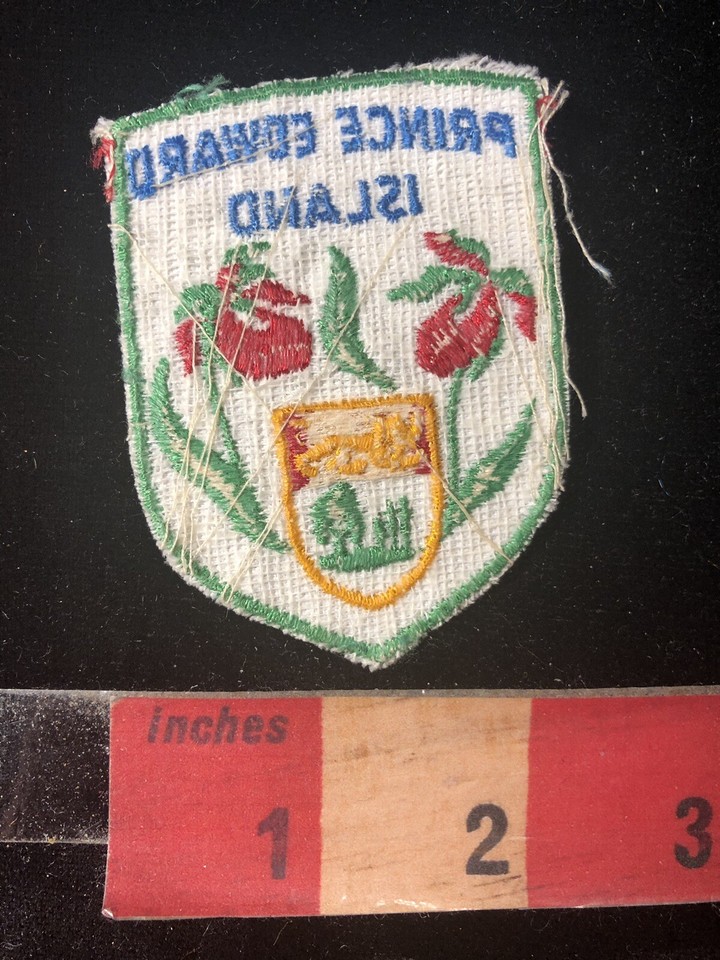 Vintage PEI PRINCE EDWARD ISLAND Canada Shield Style Souvenir Patch ...