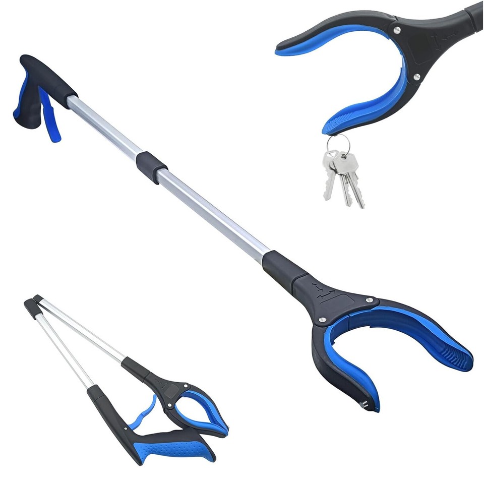 Foldable Heavy Duty Grab Tool Pick Up Stick Hand Grip Reach Junk ...