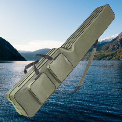 130cm Rod Holdall Travel Rods Reels Carp Fishing Travel Bag Coarse Carp ...