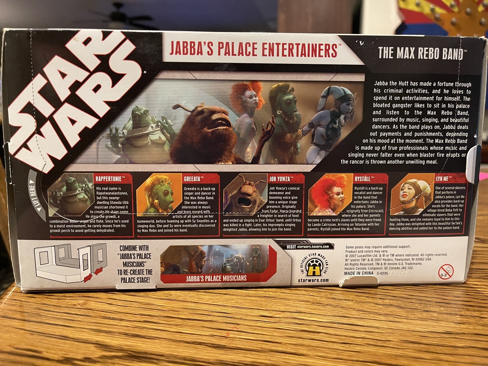 Star Wars THE MAX REBO BAND Jabba's Palace Entertainers Walmart 30th ...