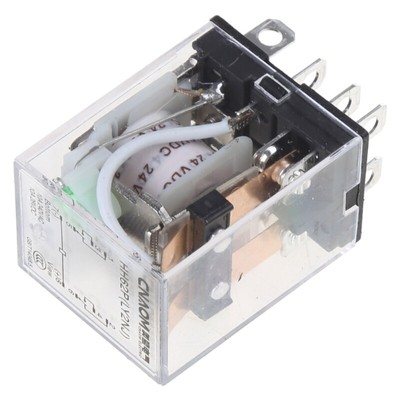 10A Mini Electromagnetic Electronic Modules DPDT 8 Pin LED Lamps | eBay