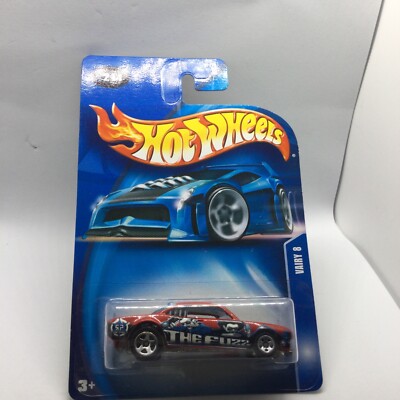 Hot Wheels Vairy 8 The Fuzz #214 Orange 2002 Made in Thailand | eBay