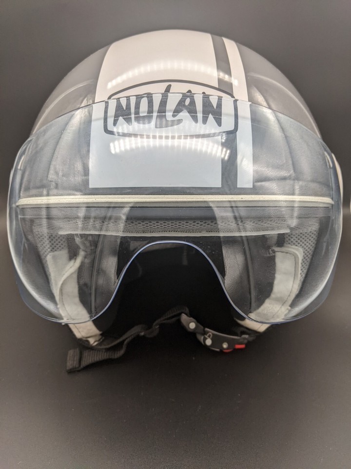 NOLAN N20 SPECIAL OPEN FACE CLASSIC MOTORCYCLE Motorbike HELMET MET WHT ...