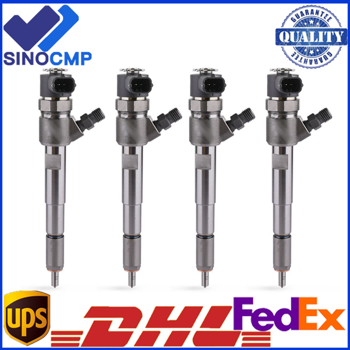 4Pcs Fuel Injectors For 2005-2006 Jeep Liberty 2.8L CRD L4 0445110217 ...