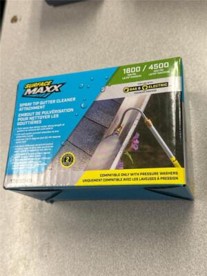 ^ Surface Maxx Spray Tip Gutter Cleaner Attachment Compatible w ...