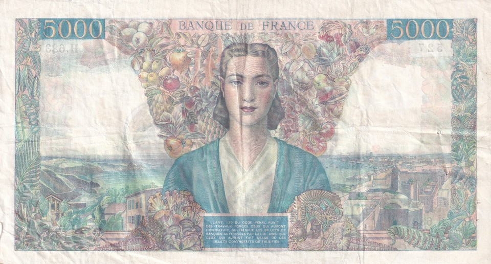 5000 Francs Empire Français - 07-06-1945 Série H.683 - TTB | eBay