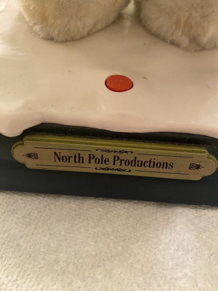Gemmy 1997 North Pole Productions Frosty The Snowman Animated Figure ...