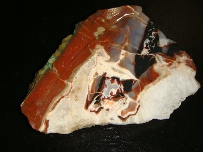 OLD FANCY JASPER END CUT SPECIMEN 4 1/4 POUNDS INDIA | eBay