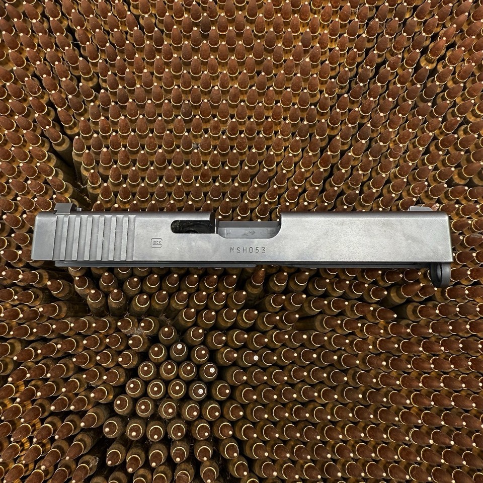 Glock 23 Factory OEM Stripped Slide Upper Part Black G23 Frying Pan ...
