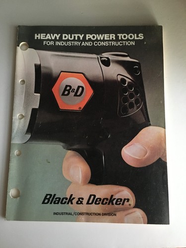 Black & Decker Heavy Duty Power Tools for Industry & Construction ...