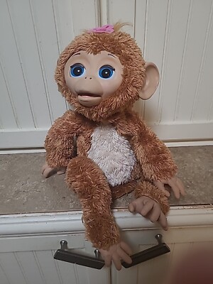 2012 Hasbro FurReal Friends 17" Cuddles My Giggly Monkey Interactive ...