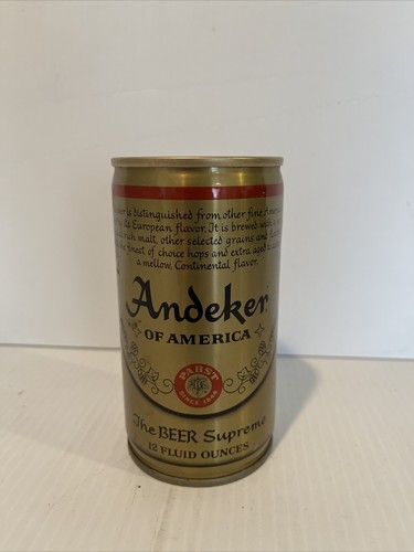 Andeker Of America Beer Can Aluminum | eBay