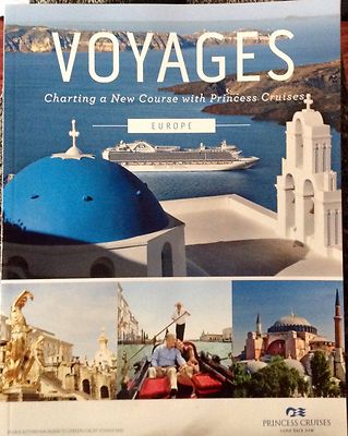 2016-2017 PRINCESS CRUISE SHIP Shipboard Travel Tour Magazine Voyages ...
